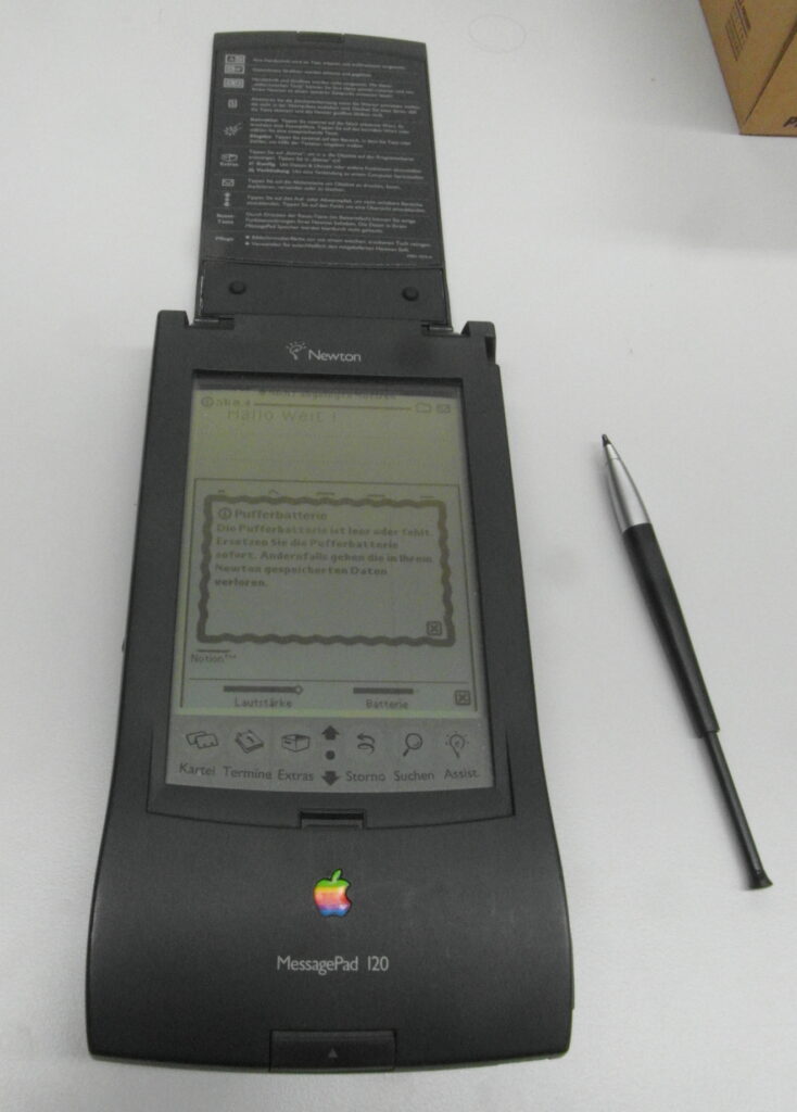 Neuzugang: Apple Newton MessagePad 120 - ISER – Informatik-Sammlung ...